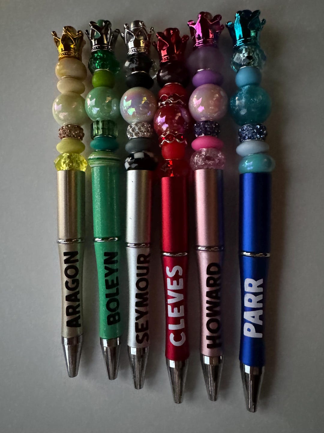 SIX the Musical Inspired Beaded Pens - Etsy