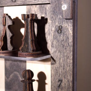 Vertical Chess, Chess Gift, Wall Chess Board Games, Vertical Chess ...