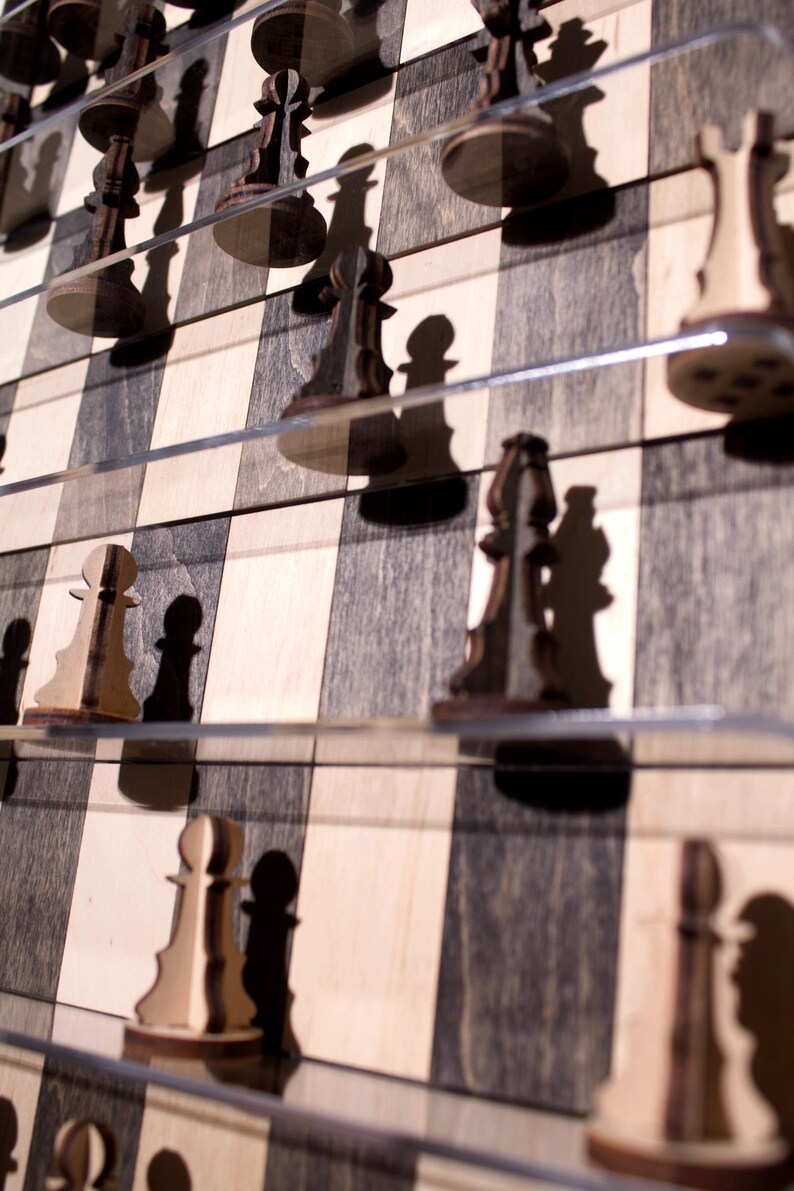 Vertical Chess, Chess Gift, Wall Chess Board Games, Vertical Chess ...