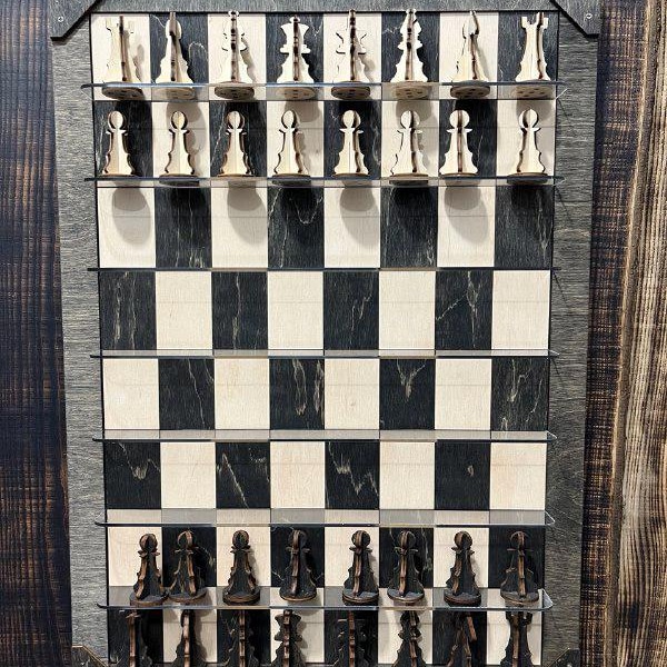 Vertical Chess, Chess Gift, Wall Chess Board Games, Vertical Chess ...
