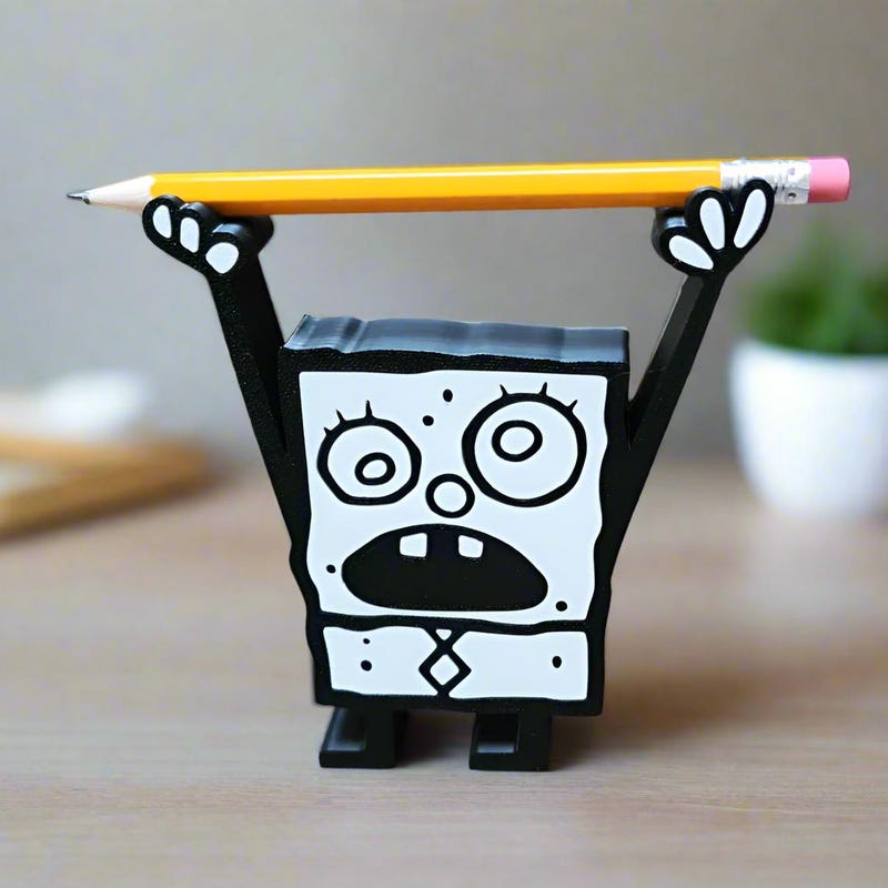 Spongebob Pencil - Etsy
