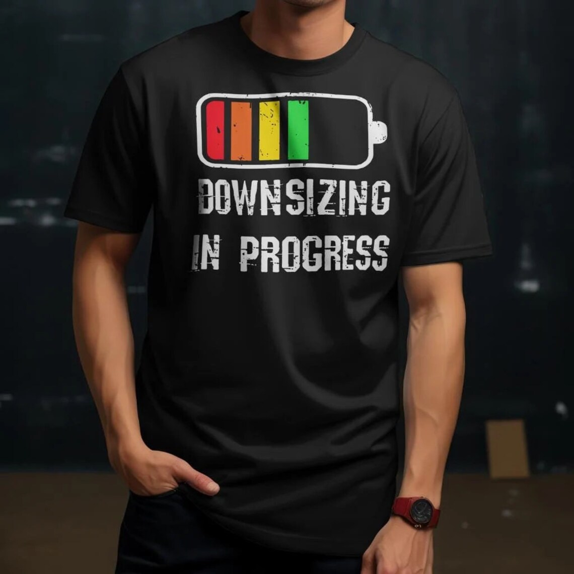 Down Sizing in Progress PNG Bariatric Weight Loss Shirt Design - Etsy