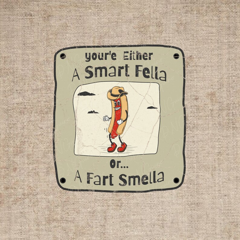 Funny Smart Fella T Shirt PNG - Digital PNG Download - Hilarious Design ...