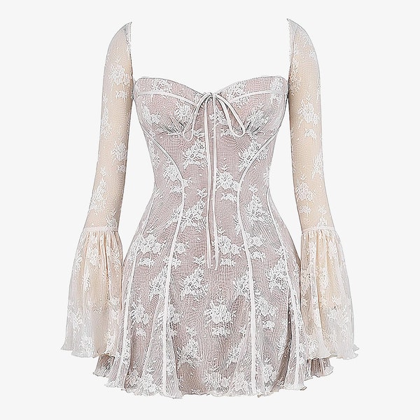 Lace Overlay Dresses for Women - Etsy