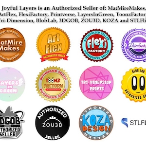 3D Printed Articulated Mini Forest Pixies - Fidget Friends, Decor. - Etsy