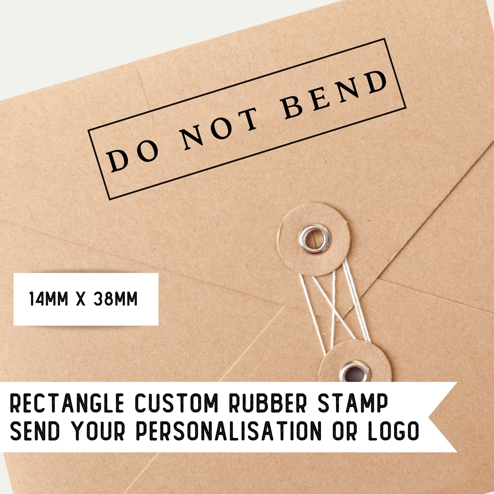 Custom Shop Small Rubber Stamp | Personalised Stamp Design | Packaging ...