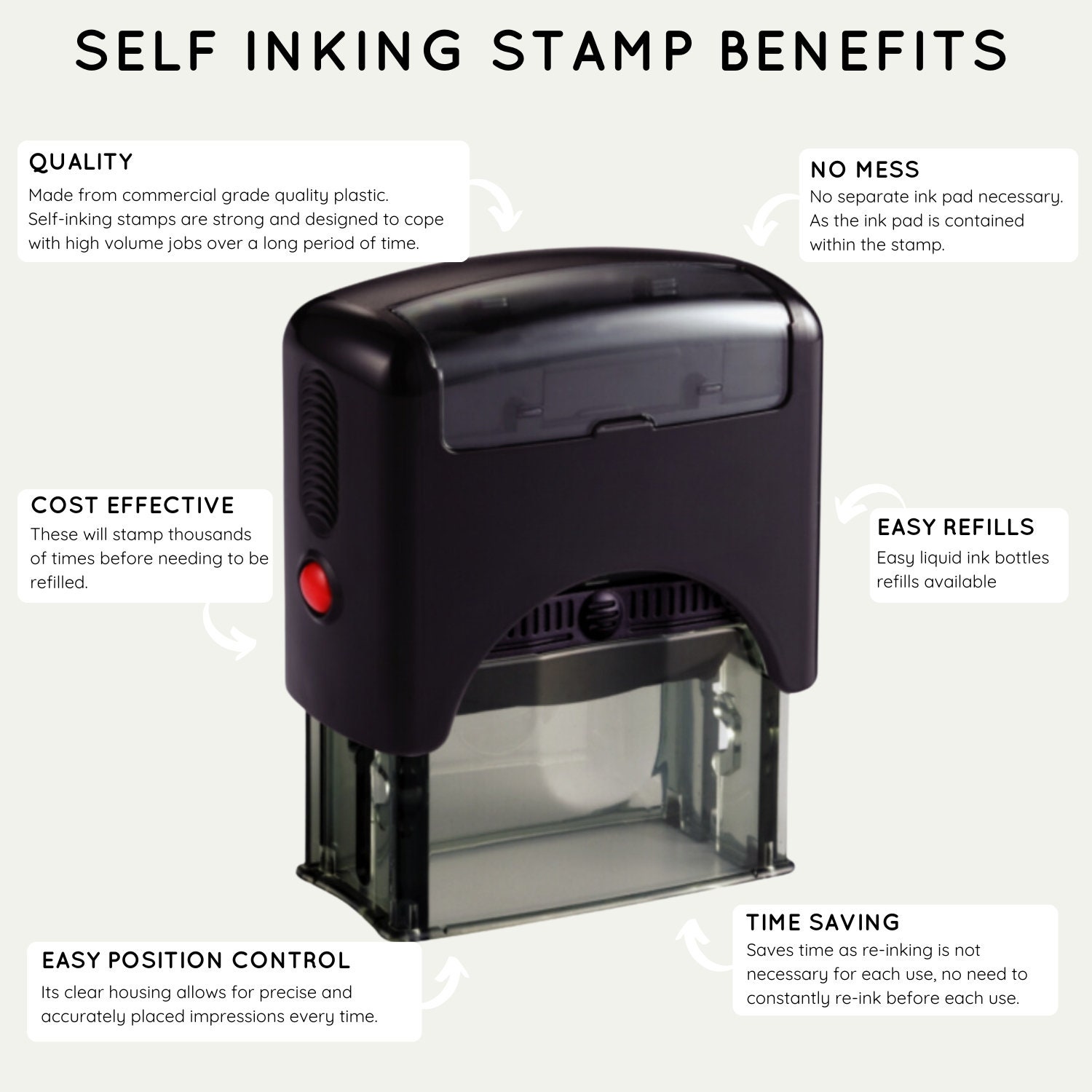 Custom Shop Small Rubber Stamp Personalised Stamp Design Packaging ...