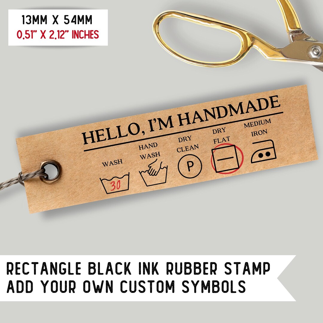 Custom Rubber Stamp Design | Packaging | Laundry Care | Washing ...