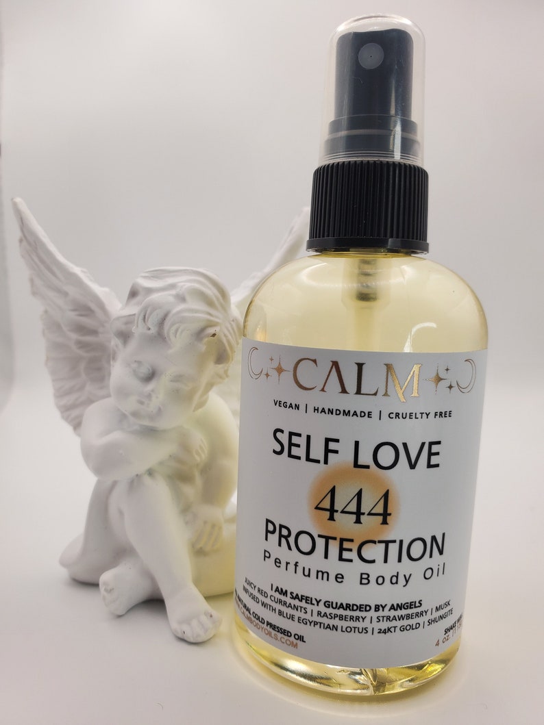 Angel Number 444| Perfume Body Oil | Calm Body Oils | Vanilla - Etsy