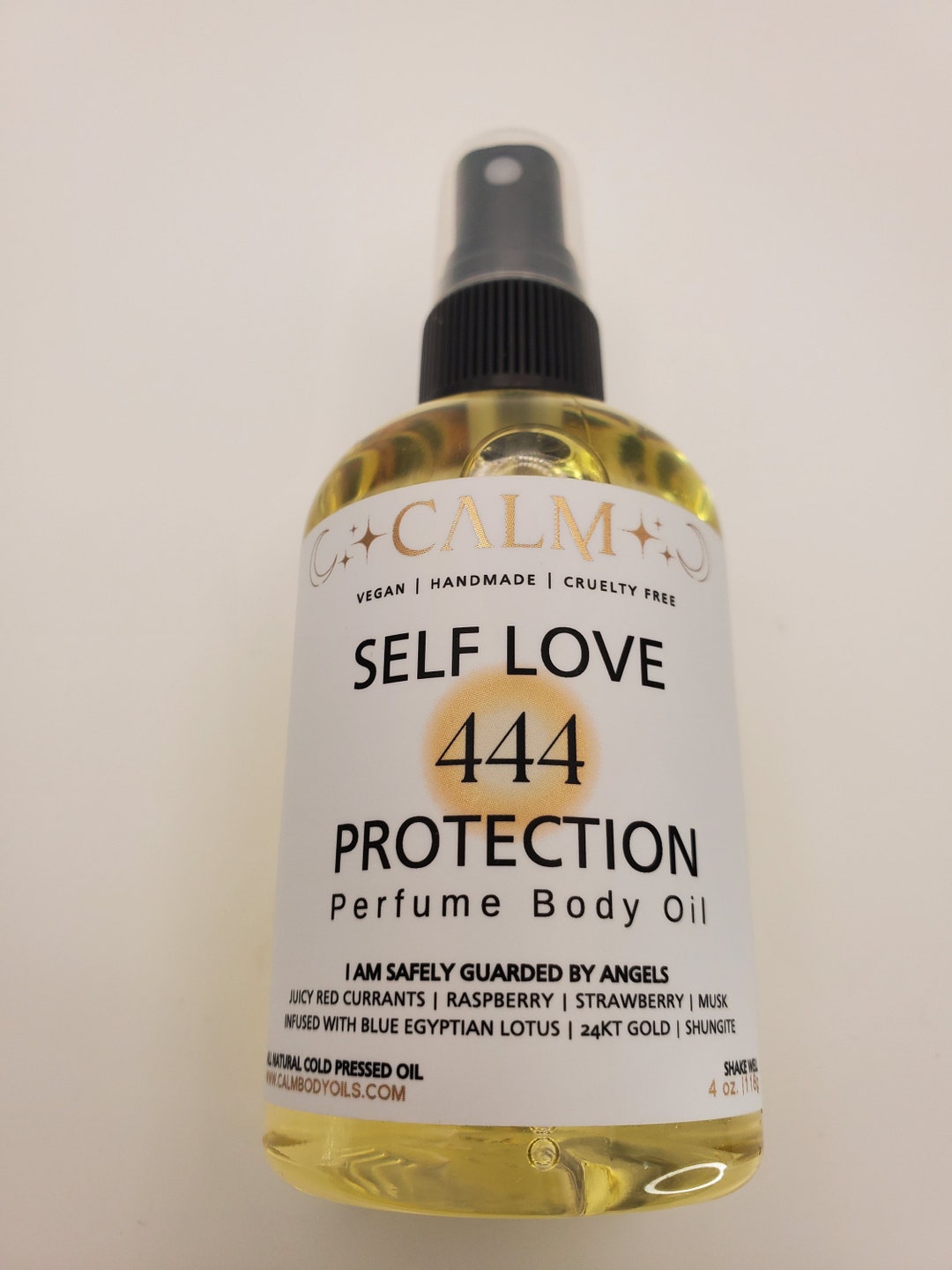 Angel Number 444| Perfume Body Oil | Calm Body Oils | Vanilla - Etsy