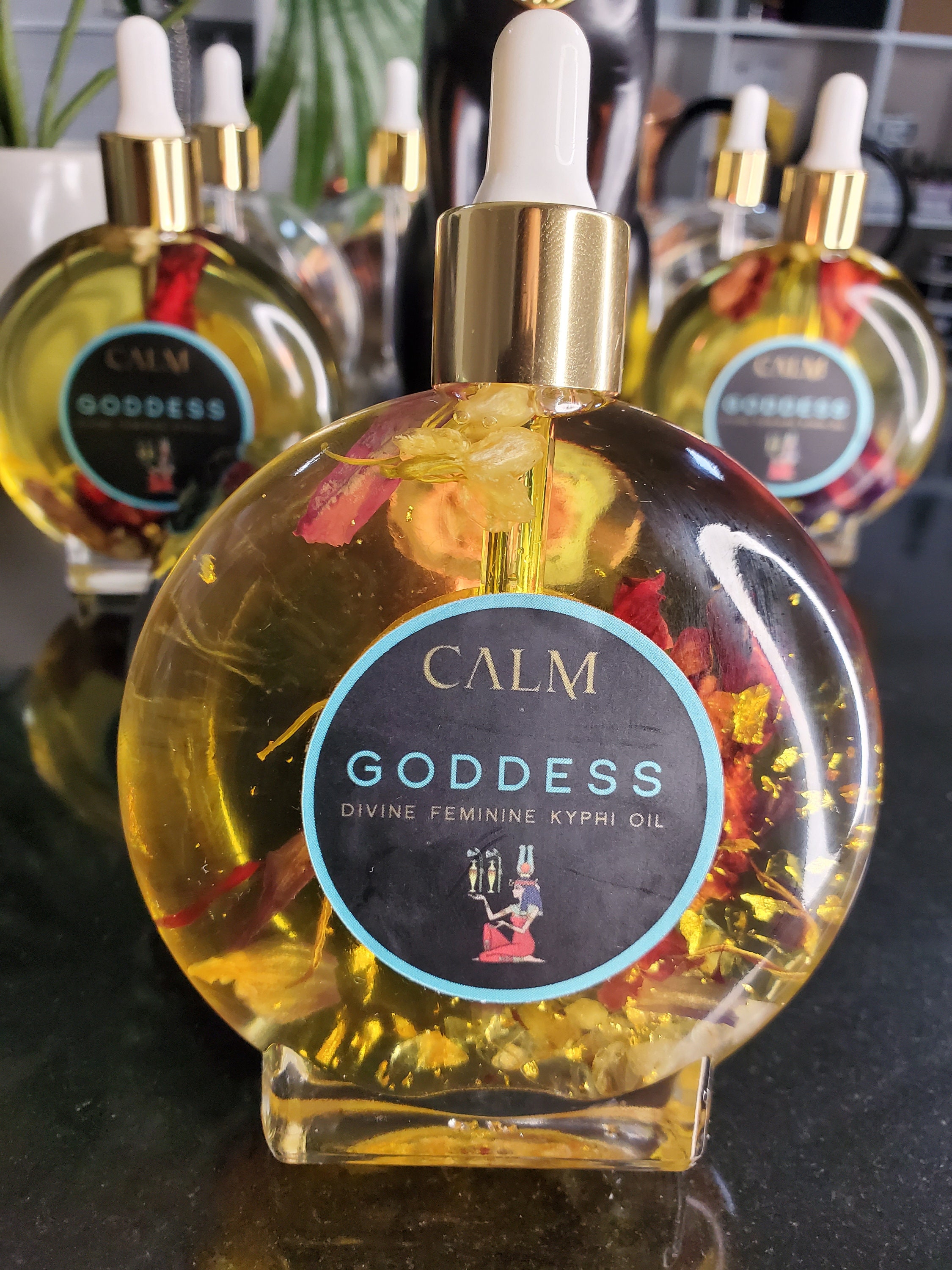 Goddess Egyptian Kyphi Perfume Oil | Jasmine | Rose | Cinnamon | Amber ...