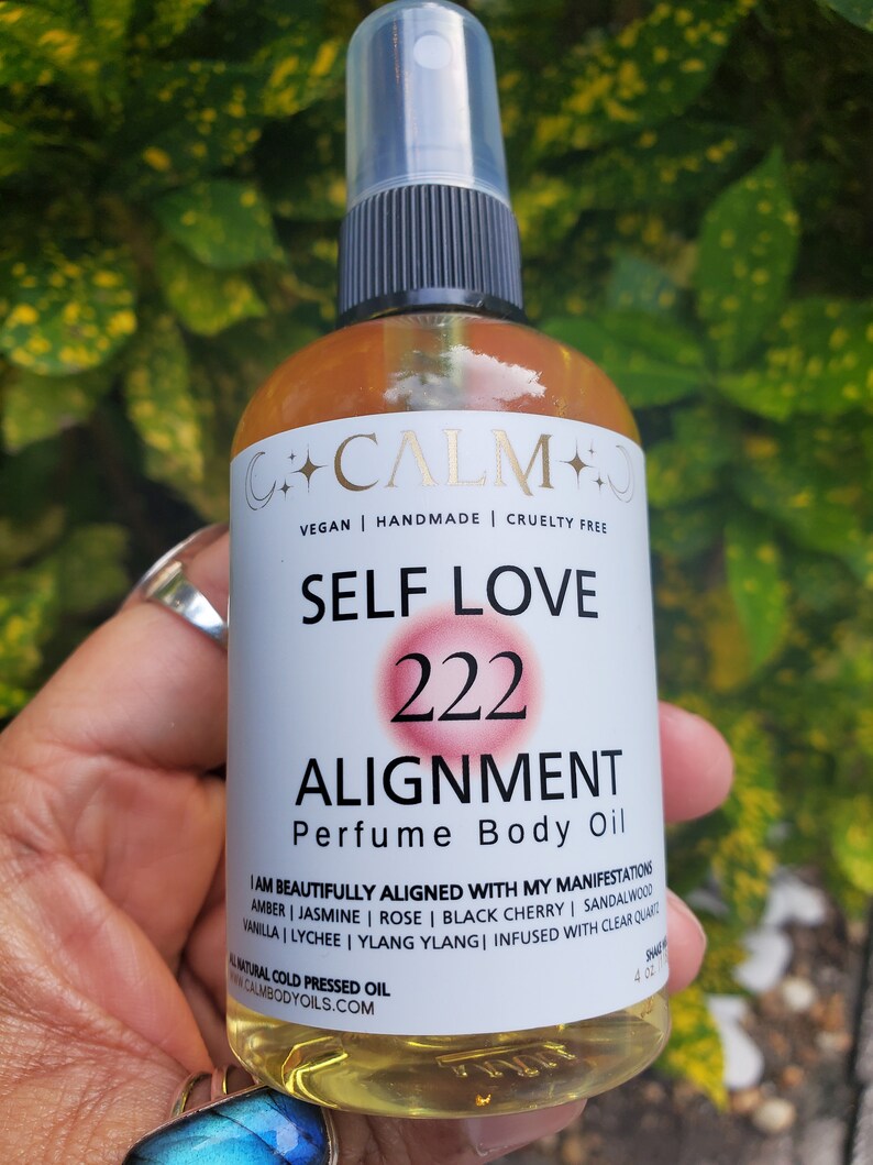 ANGEL NUMBER 222 | Perfume Body Oil | Self Love Oils by Calm Body Oils ...