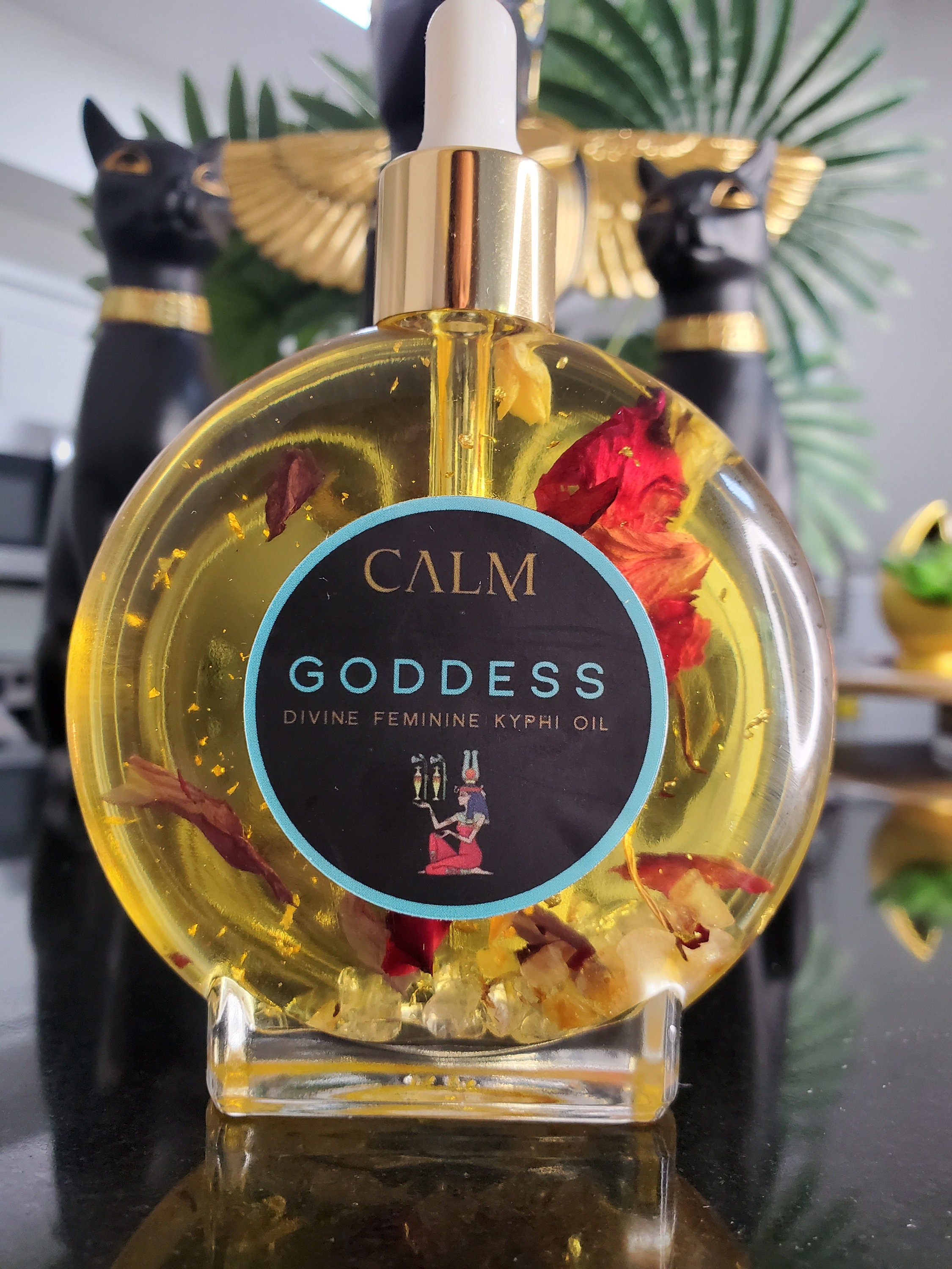 Goddess Egyptian Kyphi Perfume Oil | Jasmine | Rose | Cinnamon | Amber ...