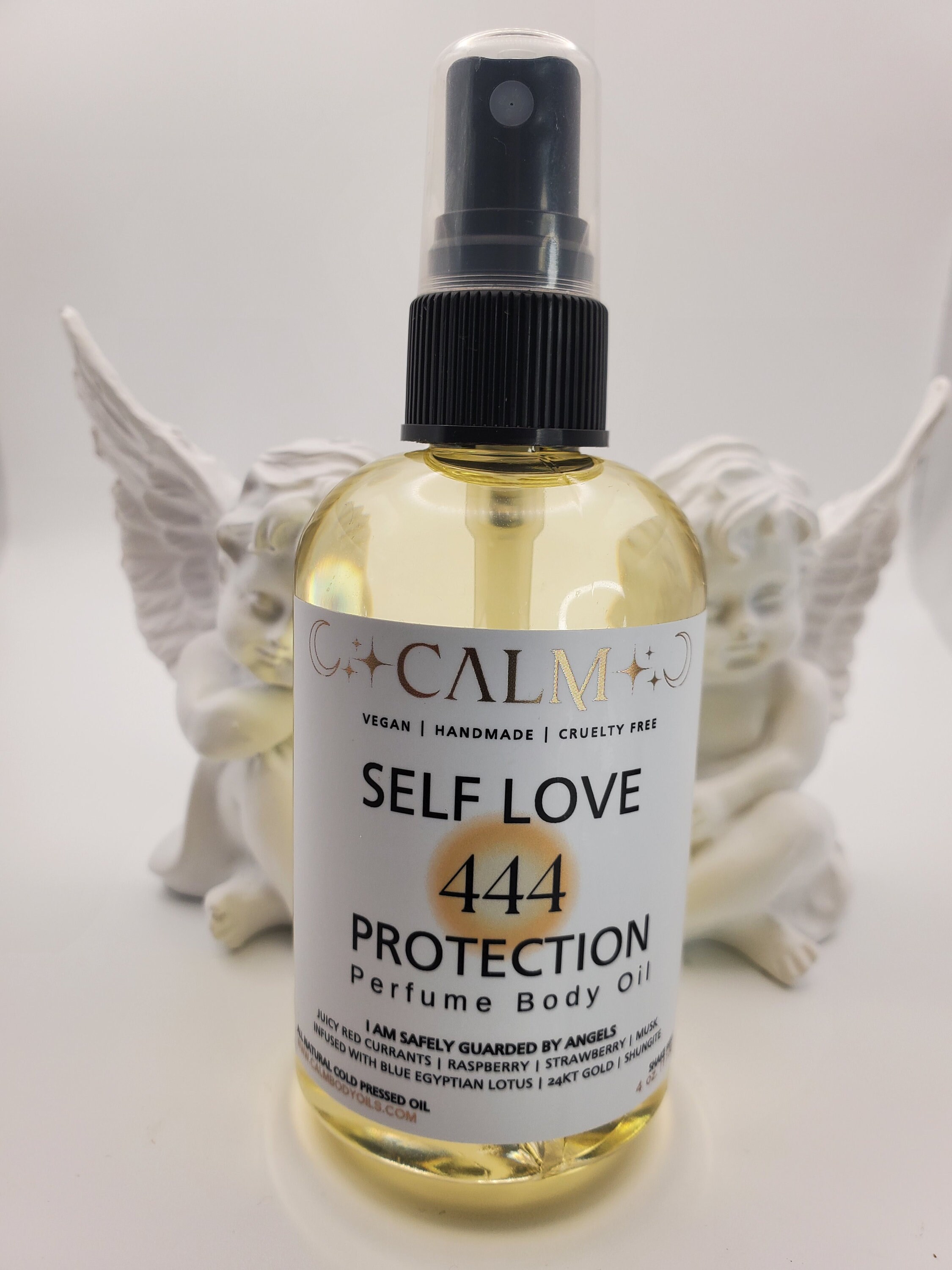 Angel Number 444| Perfume Body Oil | Calm Body Oils | Vanilla - Etsy