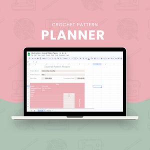 All-in-one Crochet Project Planner | Printable and Digital Excel File ...