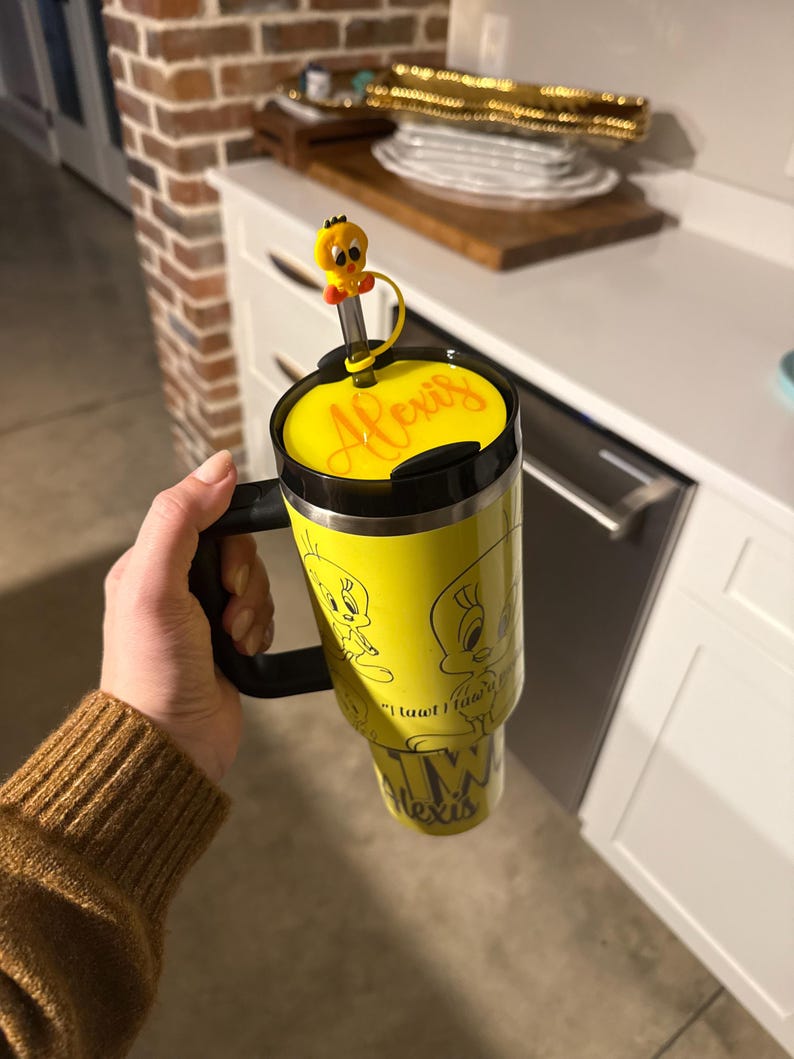 Tweety Bird Tumbler Wrap, Tweety, Tweety Bird, Tumbler Wrap, 40 Ounce ...