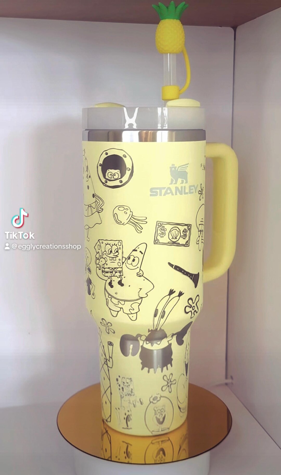Spongebob Tumbler Wrap Engraving, 20-40 Ounce Size Tumblers, Digital ...