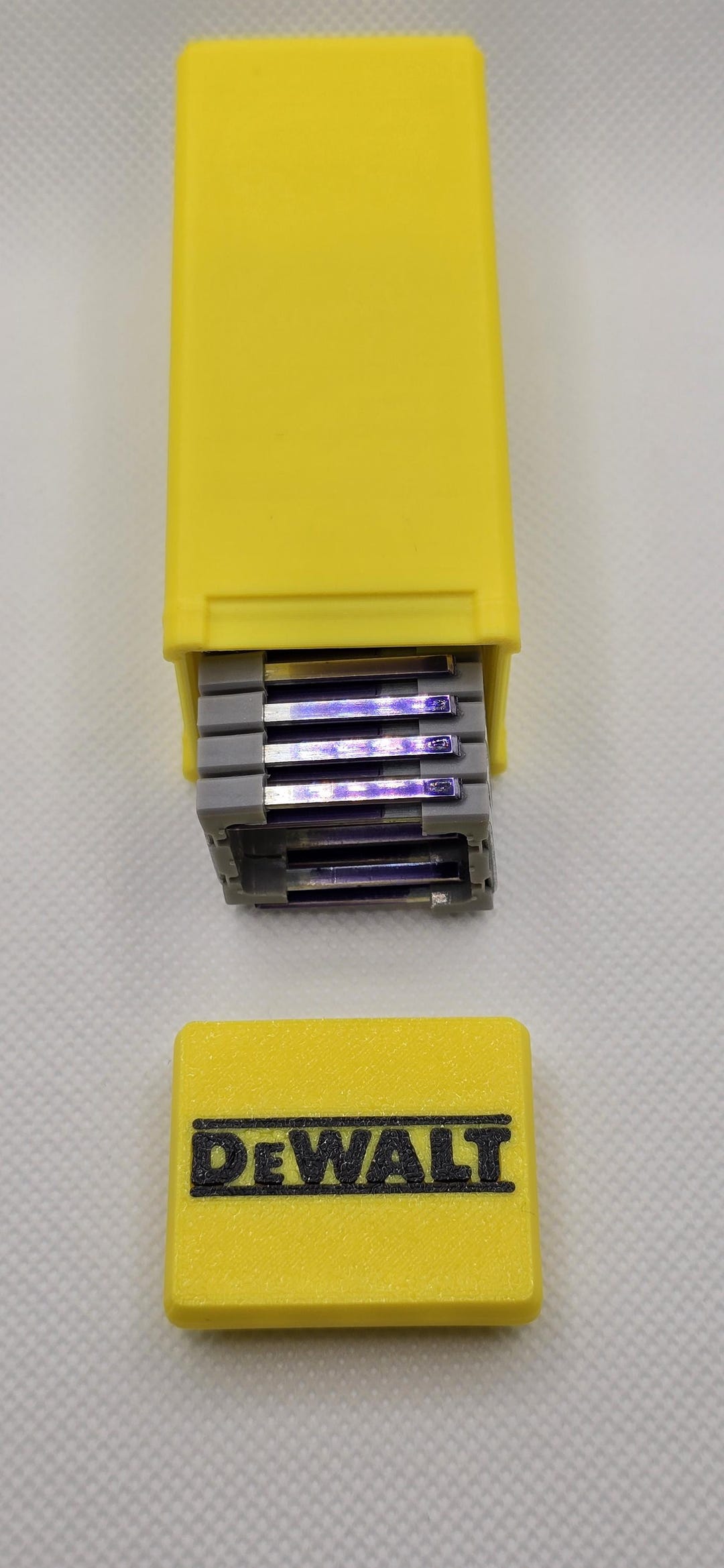 3D Printed Dewalt Staple Holder Box | Compact Organizer for Dewalt ...