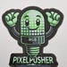 Pixel Pusher Sign 3D Printed Wall Art - Etsy