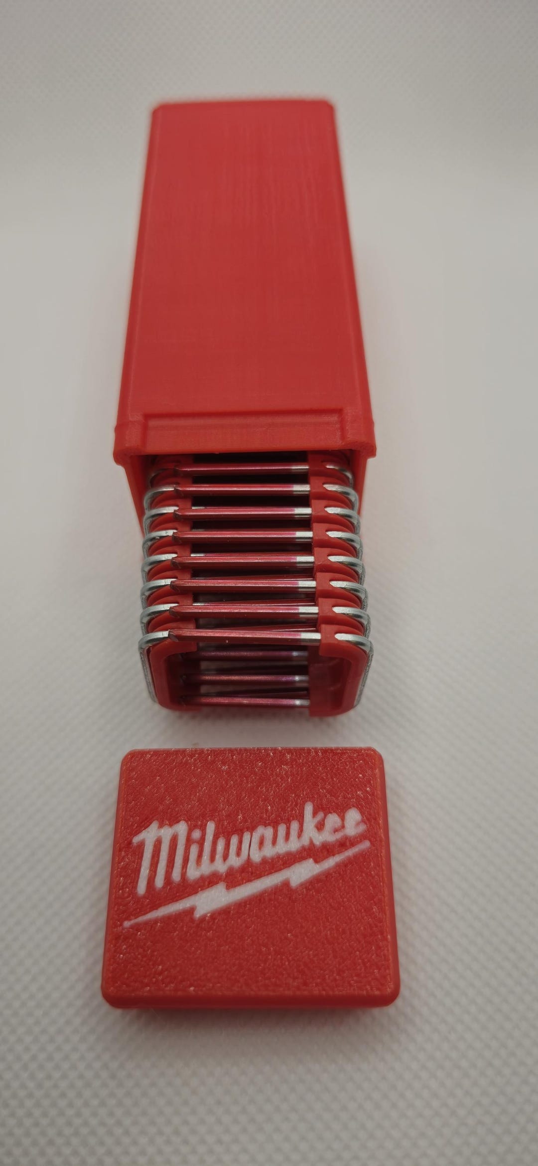 3D Printed Milwaukee Staple Holder Box | Compact Organizer for ...