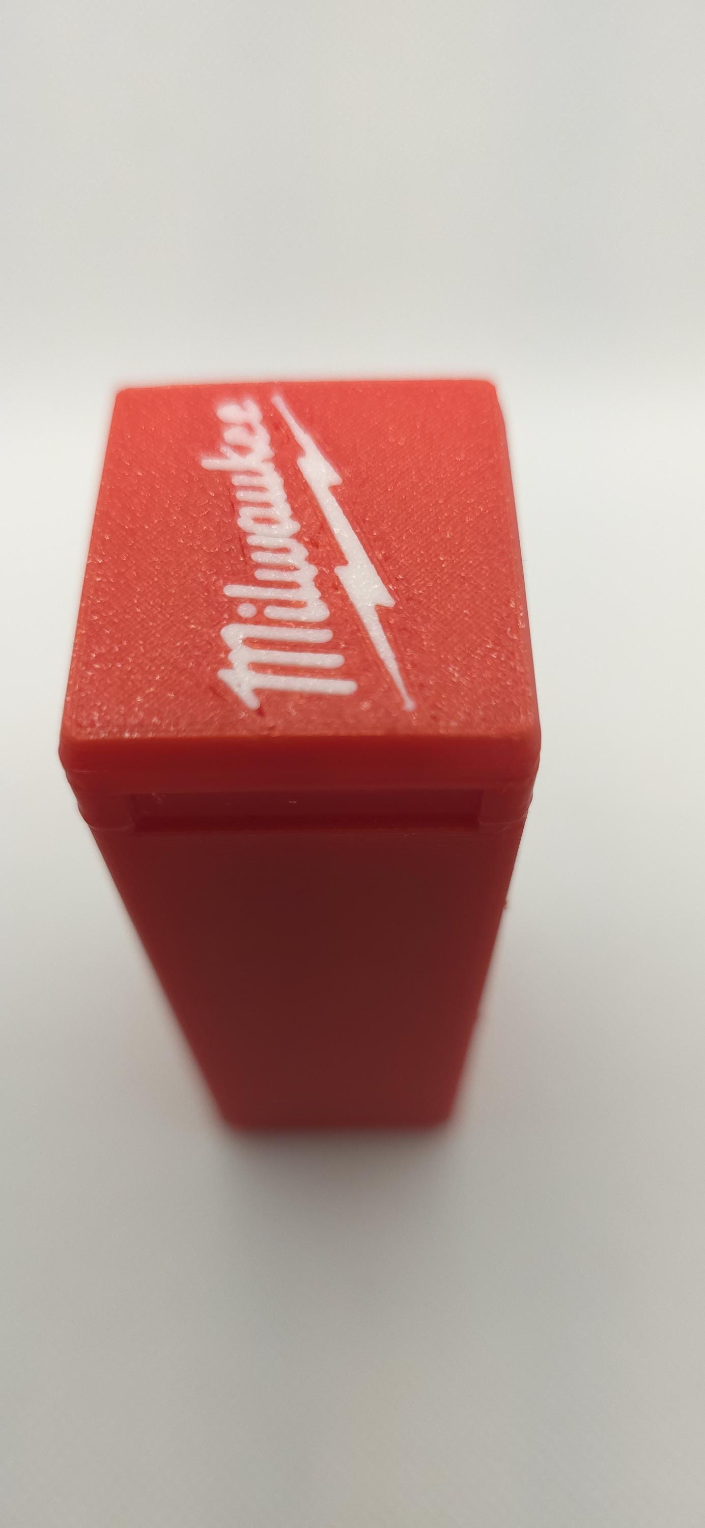 3D Printed Milwaukee Staple Holder Box | Compact Organizer for ...