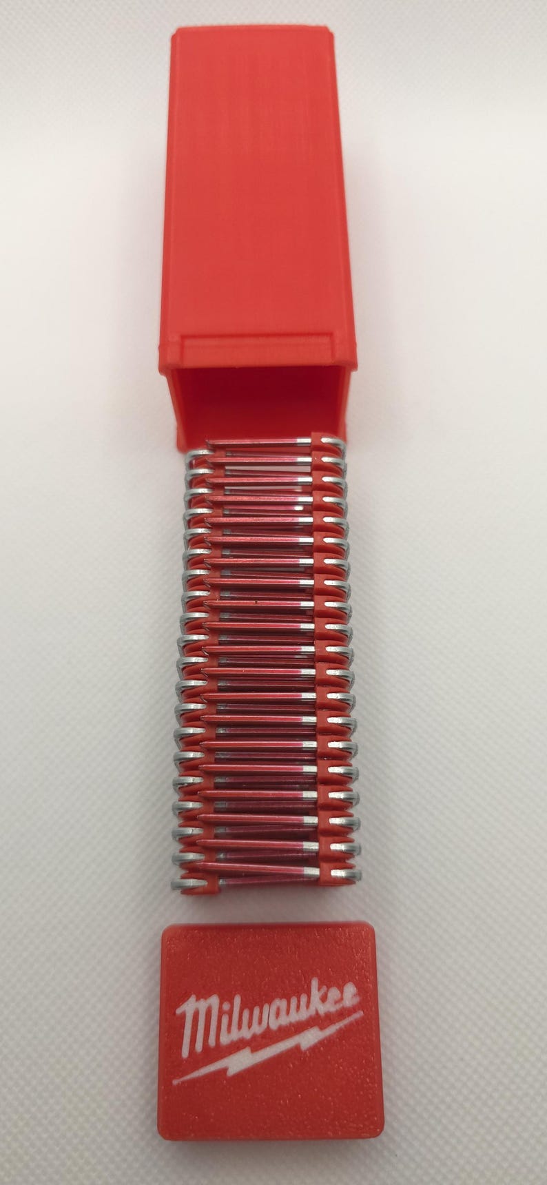 3D Printed Milwaukee Staple Holder Box | Compact Organizer for ...