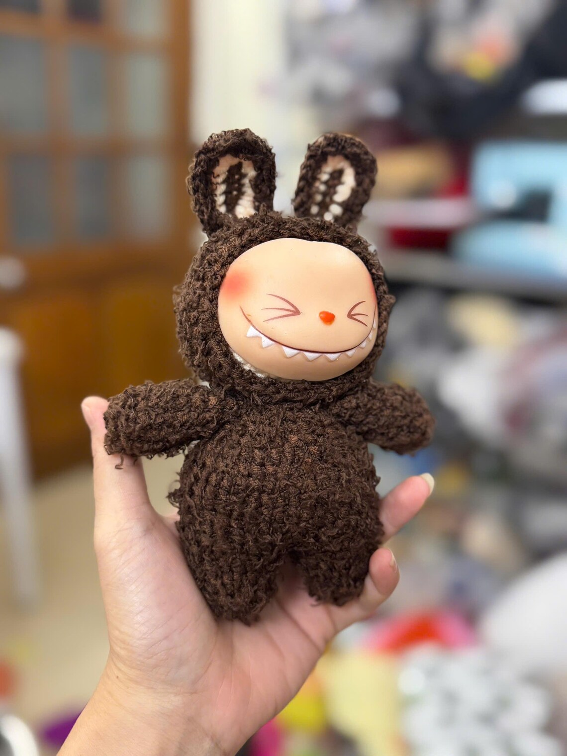 Labubu au crochet, poupée Labubu au crochet, poupée Labubu faite main ...