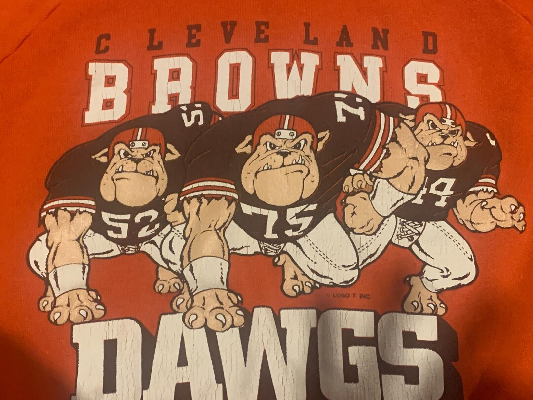 Vintage 80s NFL Cleveland Browns Sweatshirt. Made in USA. Good ...