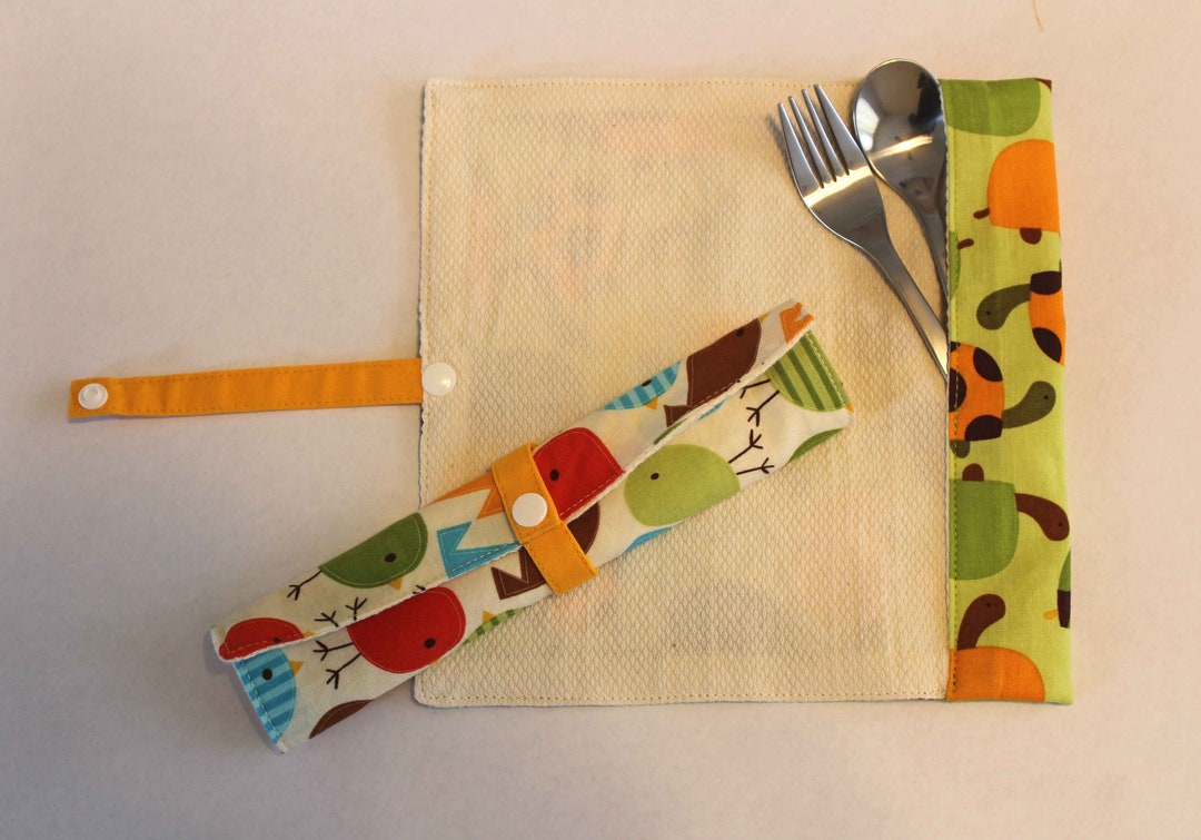 Utensil Wrap / Utensil Holder - Etsy