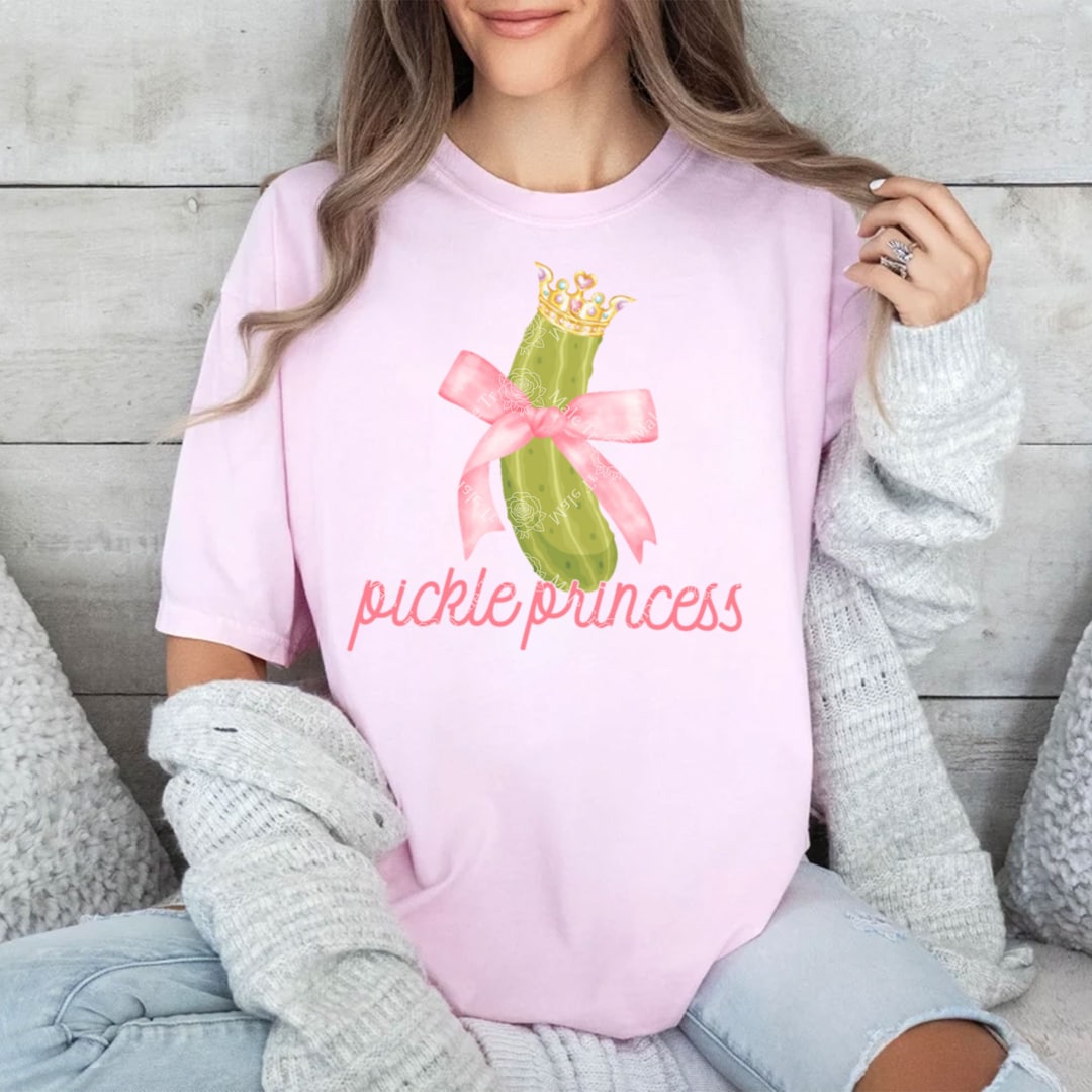 Pickle Princess Png, Cute Pickle Png, Gift for Pickle Png, Pickle ...