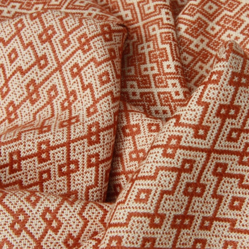 Toffee and Cream Design- Hand Woven Wool/silk Scarf - Etsy