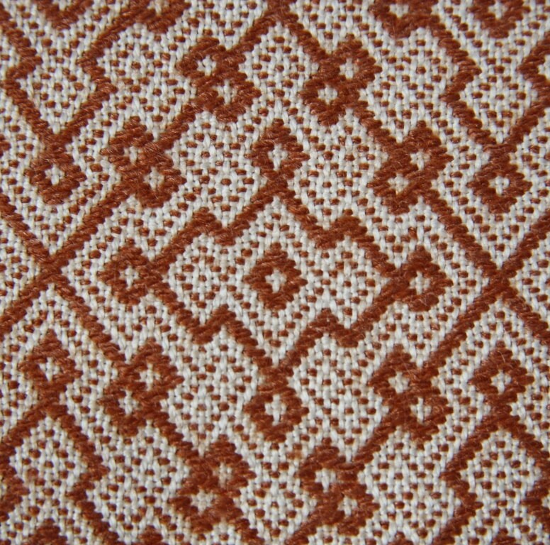 Toffee and Cream Design- Hand Woven Wool/silk Scarf - Etsy