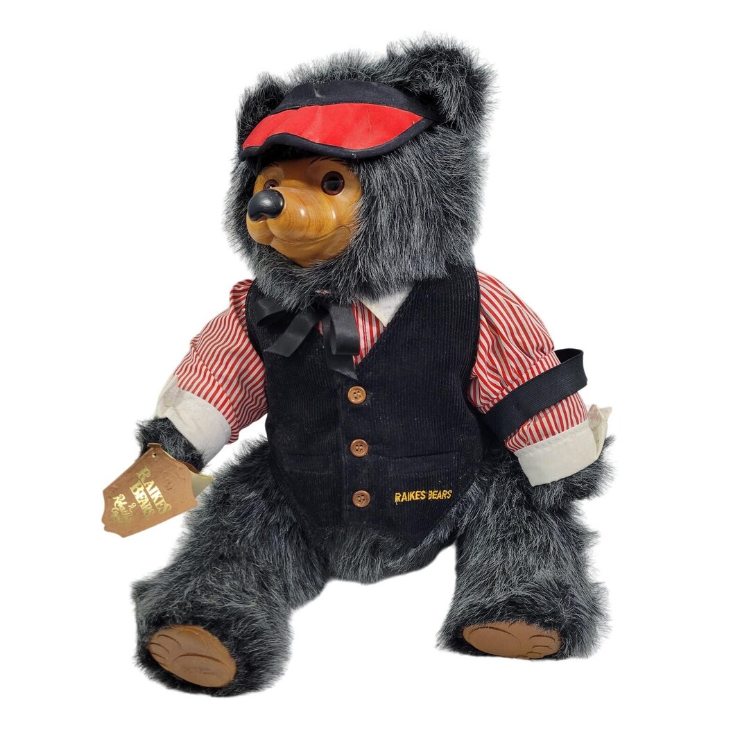 Vintage Raikes Bears A Robert Raikes Original Max the Riverboat Gambler ...