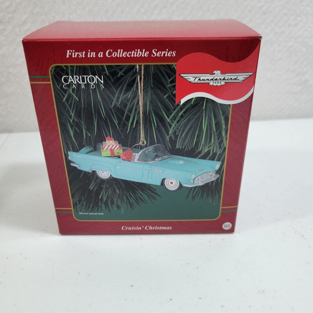 Heirloom Collection Carlton Cards Blue Convertible Ornament Cruisin ...