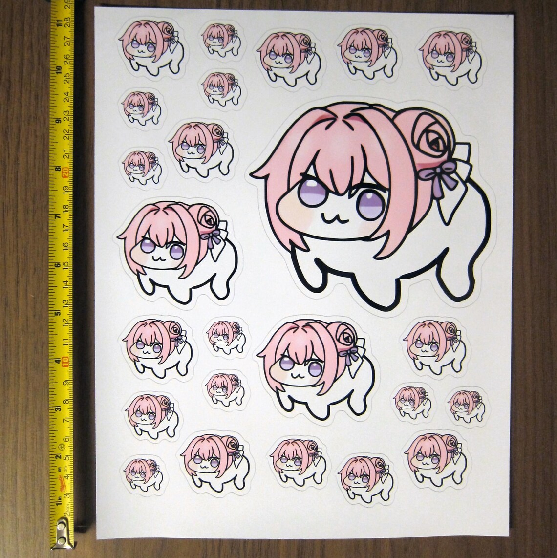 Sticker Sheet of Doro - Etsy