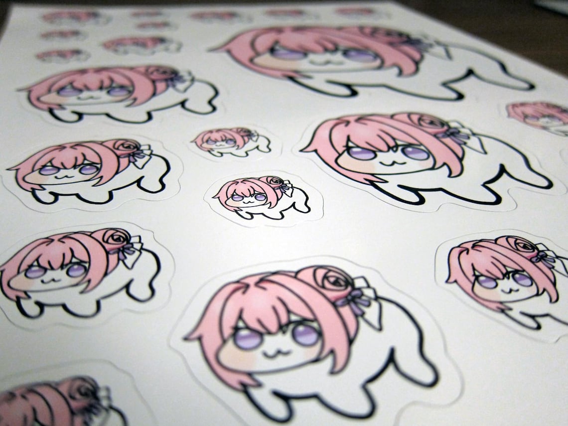 Sticker Sheet of Doro - Etsy