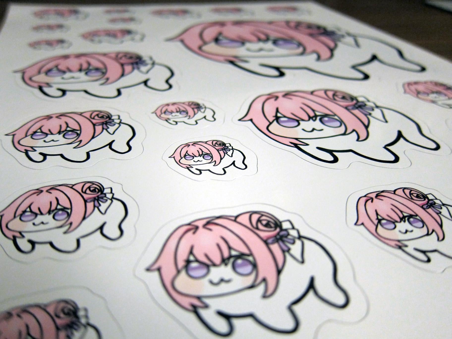 Sticker Sheet of Doro - Etsy