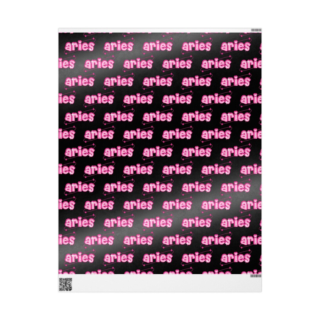 Pink Aries Zodiac Bratz Inspired Wrapping Paper - Etsy