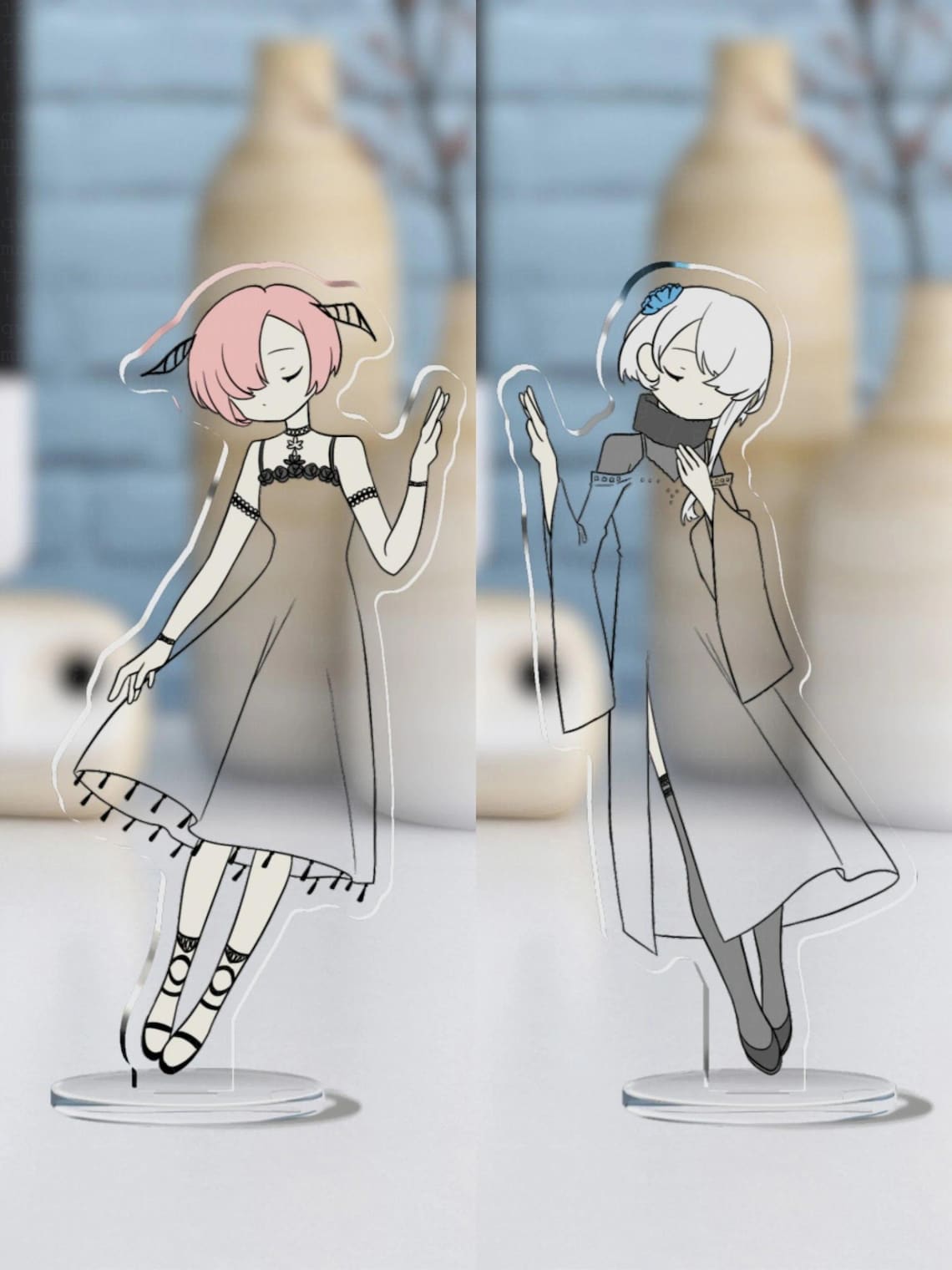 Otome Clear Acrylic Standee of Students Major in Performing Arts - Etsy