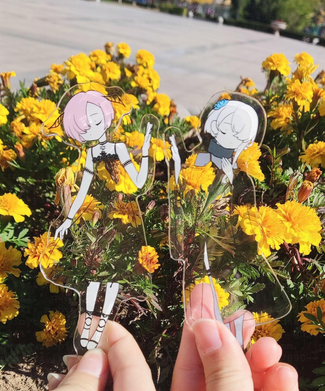 Otome Clear Acrylic Standee of Students Major in Performing Arts - Etsy