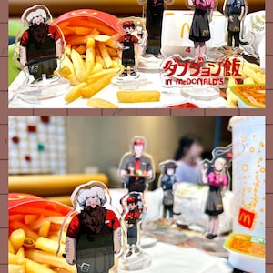 Dungeon Meshi X Mcdonald's Acrylic Standee Set: Fan Art Figurines by ...