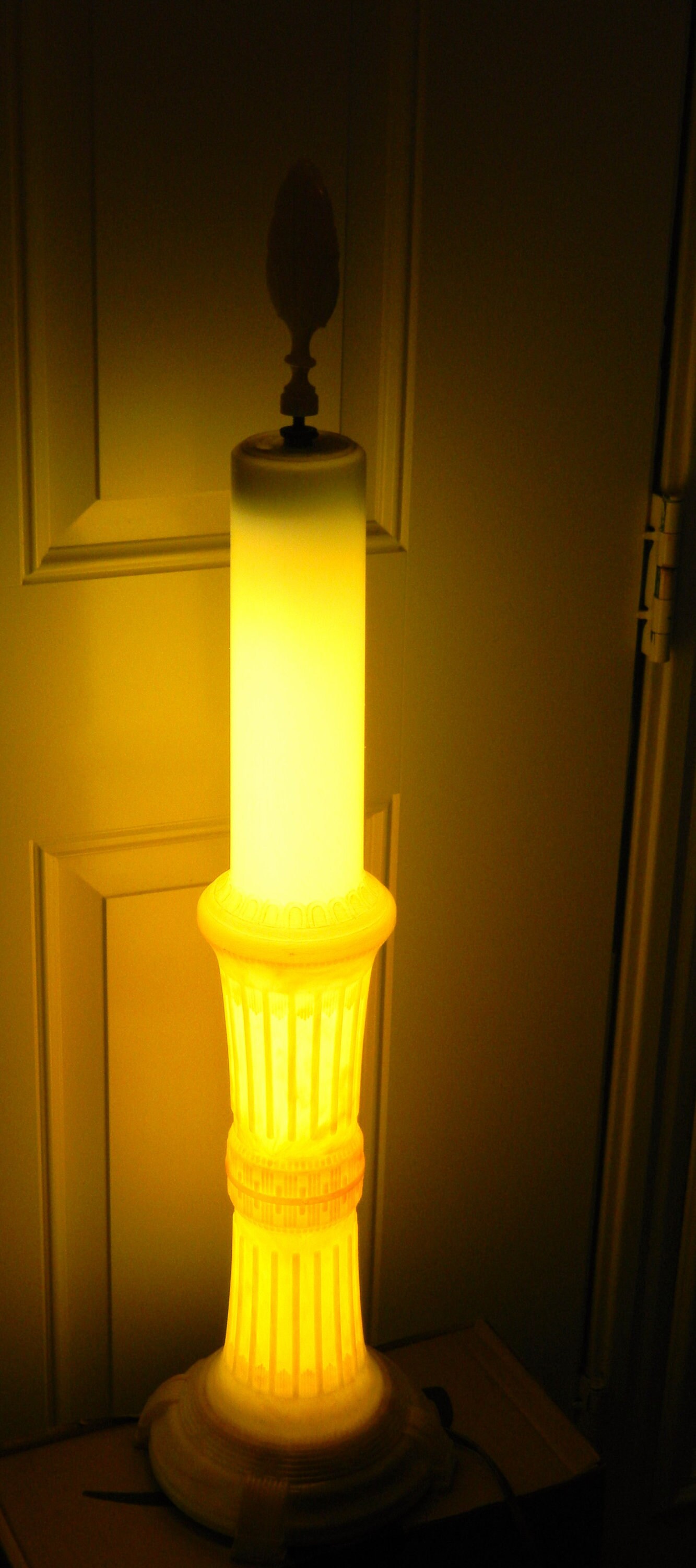 Vintage ALL-LITE Mfg. CO. Chicago - Fluorescent Table Lamp - Art Deco ...