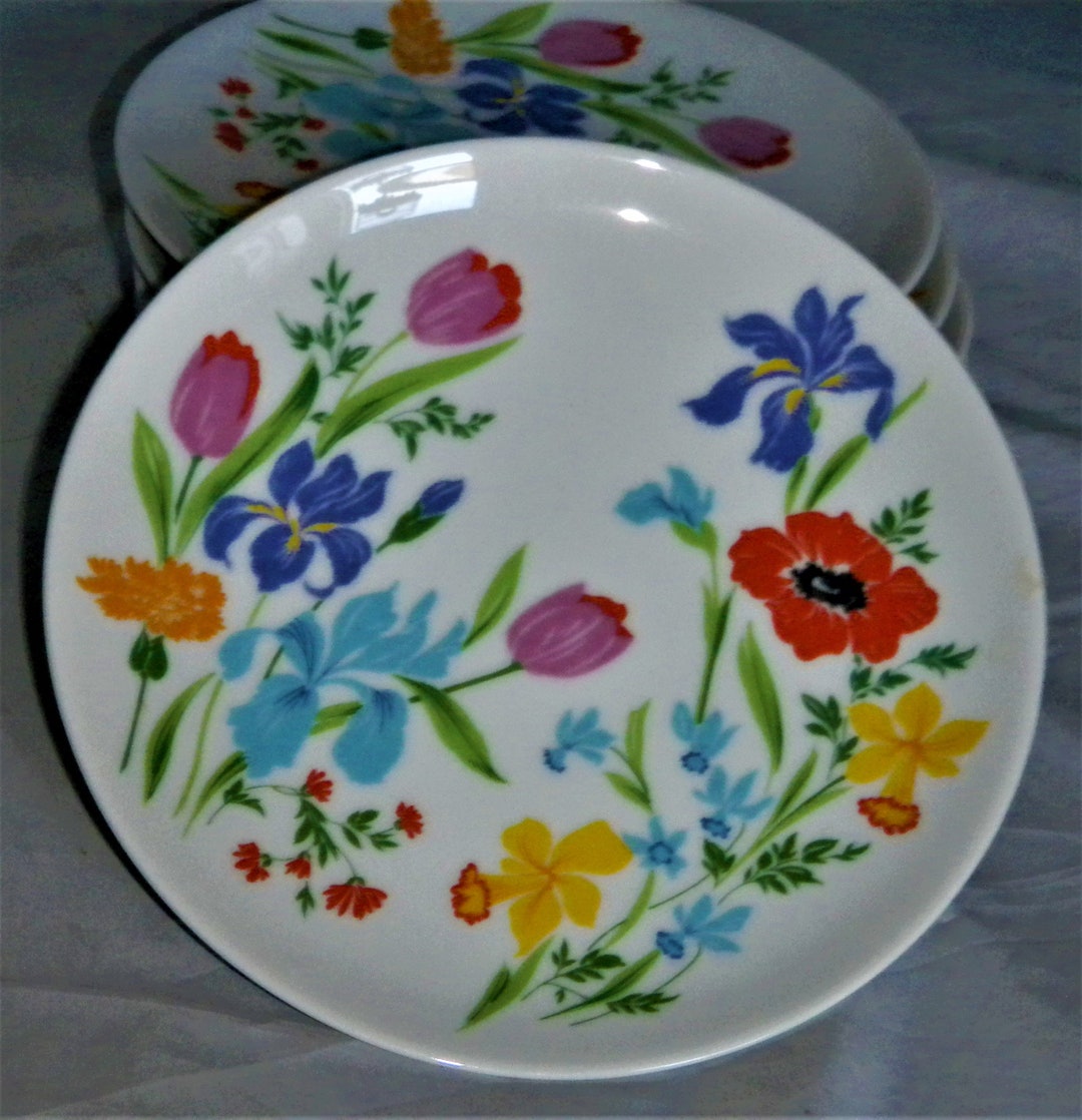 HEINRICH & CO Selb Bavaria, Germany - PRIMAVERA Pattern - Salad Plate ...