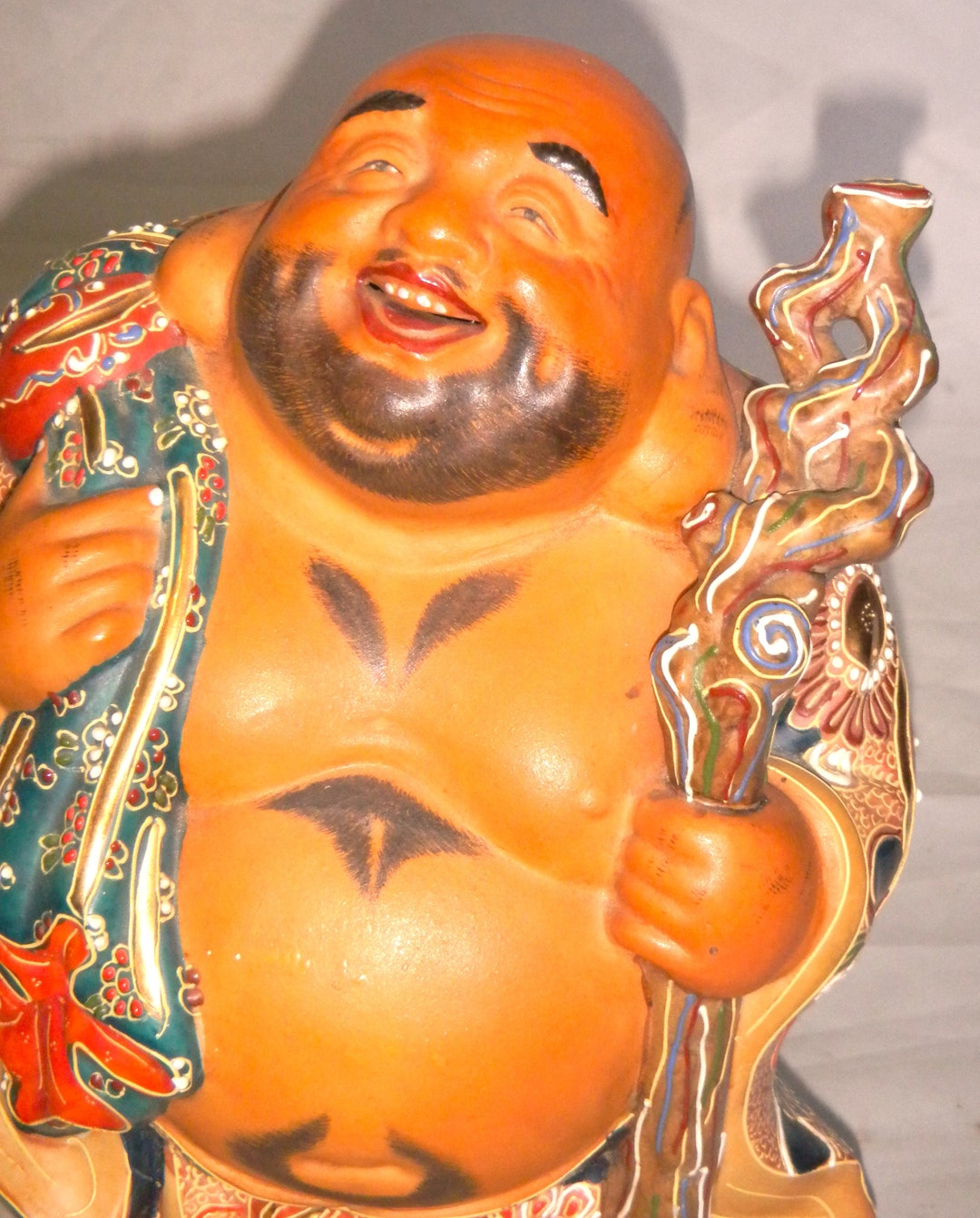 KUTANI HOTEI BUDDHA - Happy Japanese Art - Signed - Etsy