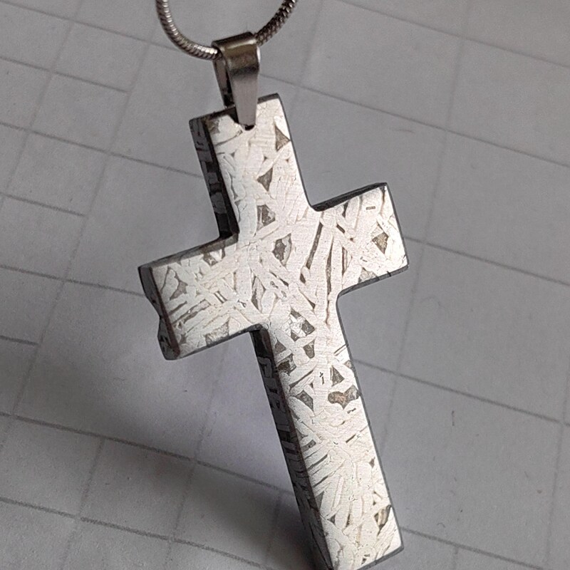 Meteorite Cross - Etsy