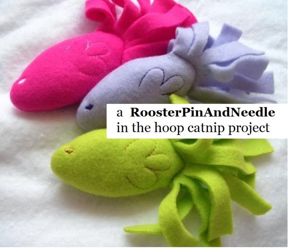 Instant Digital Download in the Hoop Catnip Toy Cat Toys - Etsy