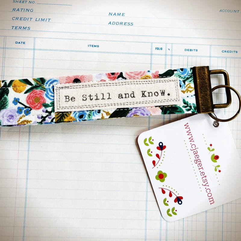 Key Fob With Words - Etsy