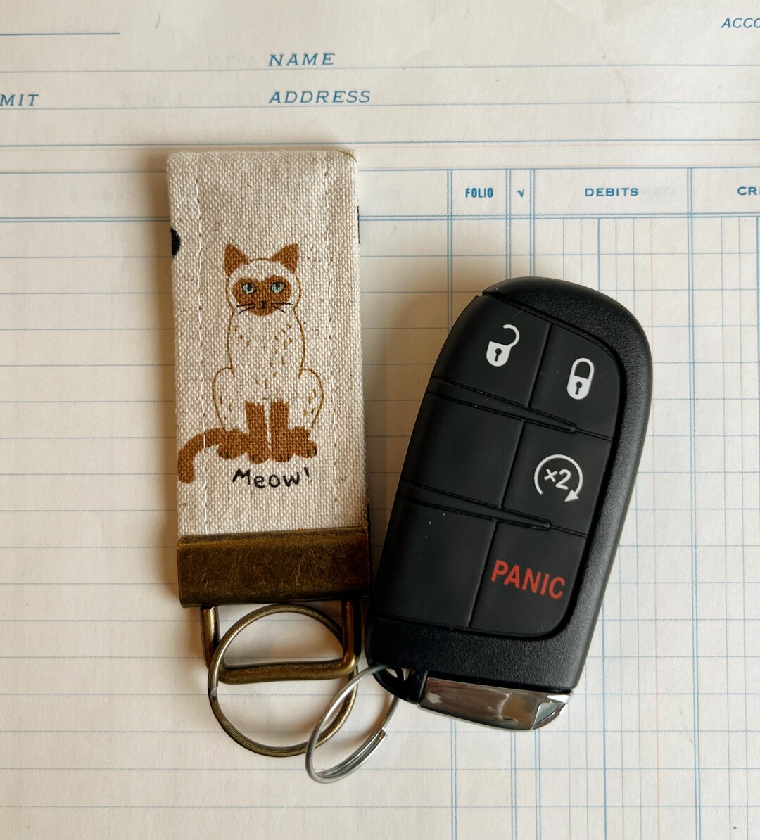 Mini Key Fob - Etsy