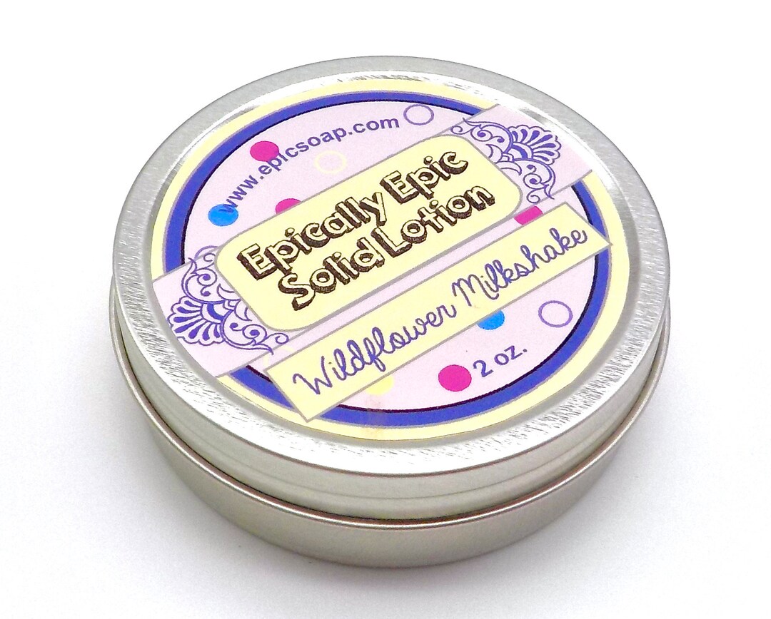 Wildflower Milkshake Many Purpose Solid Lotion Limited Edition Winter 2024 Scent - Etsy