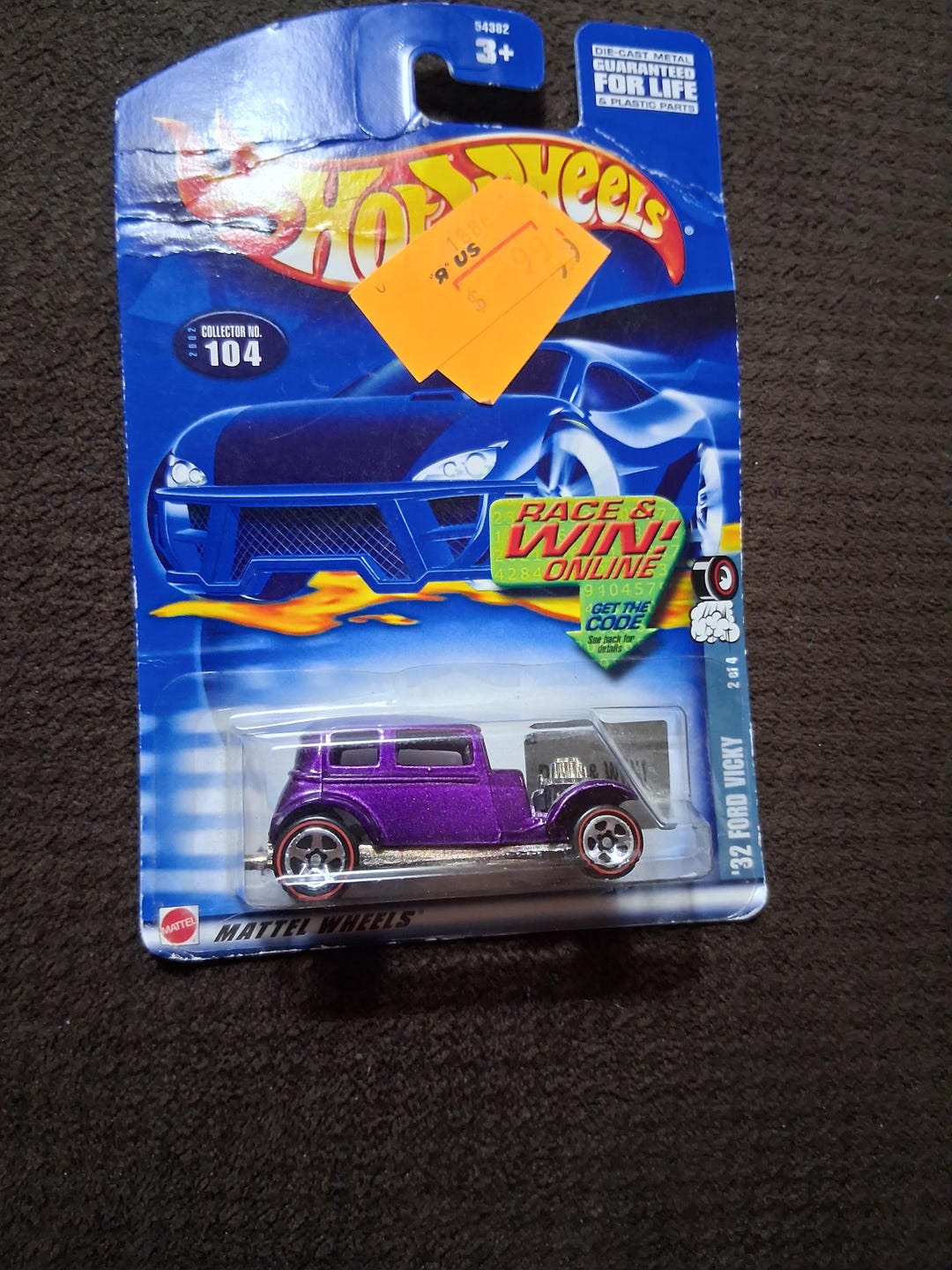 2002 Hot Wheels 32 Ford Vicky Hot Rod Redline Series Spectraflame ...